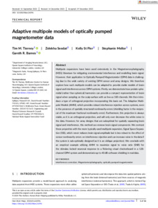 Adaptive multipole models of optically pumped magnetometer data - UCL Discovery